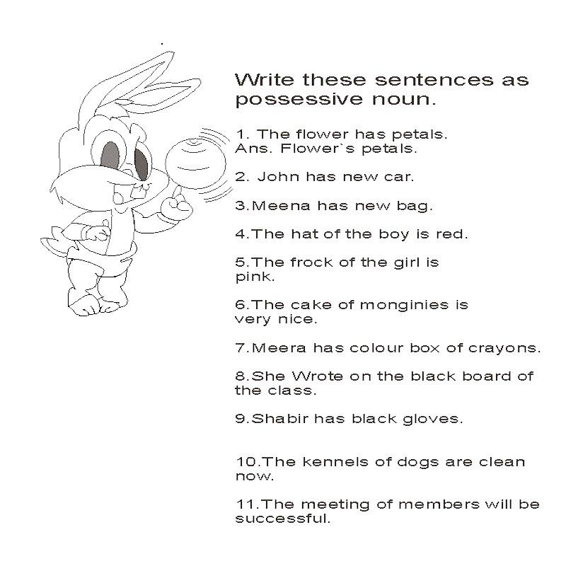 Possessive Nouns 2nd Grade Search Results Calendar 2015